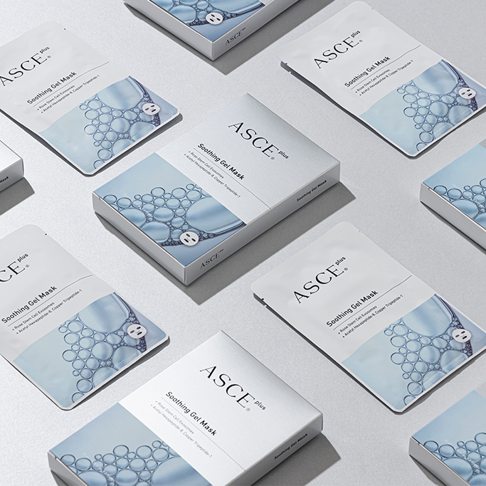 Asce Plus Soothing Gel Face Masks (3 sheets) – LKM Aesthetics Supplies